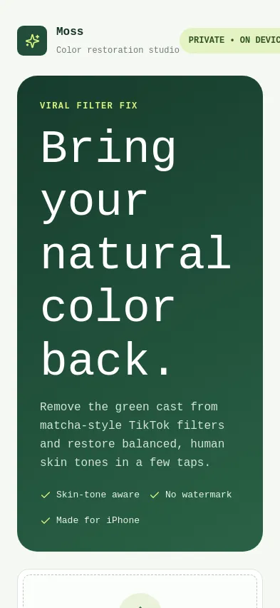 Matcha Filter Remover