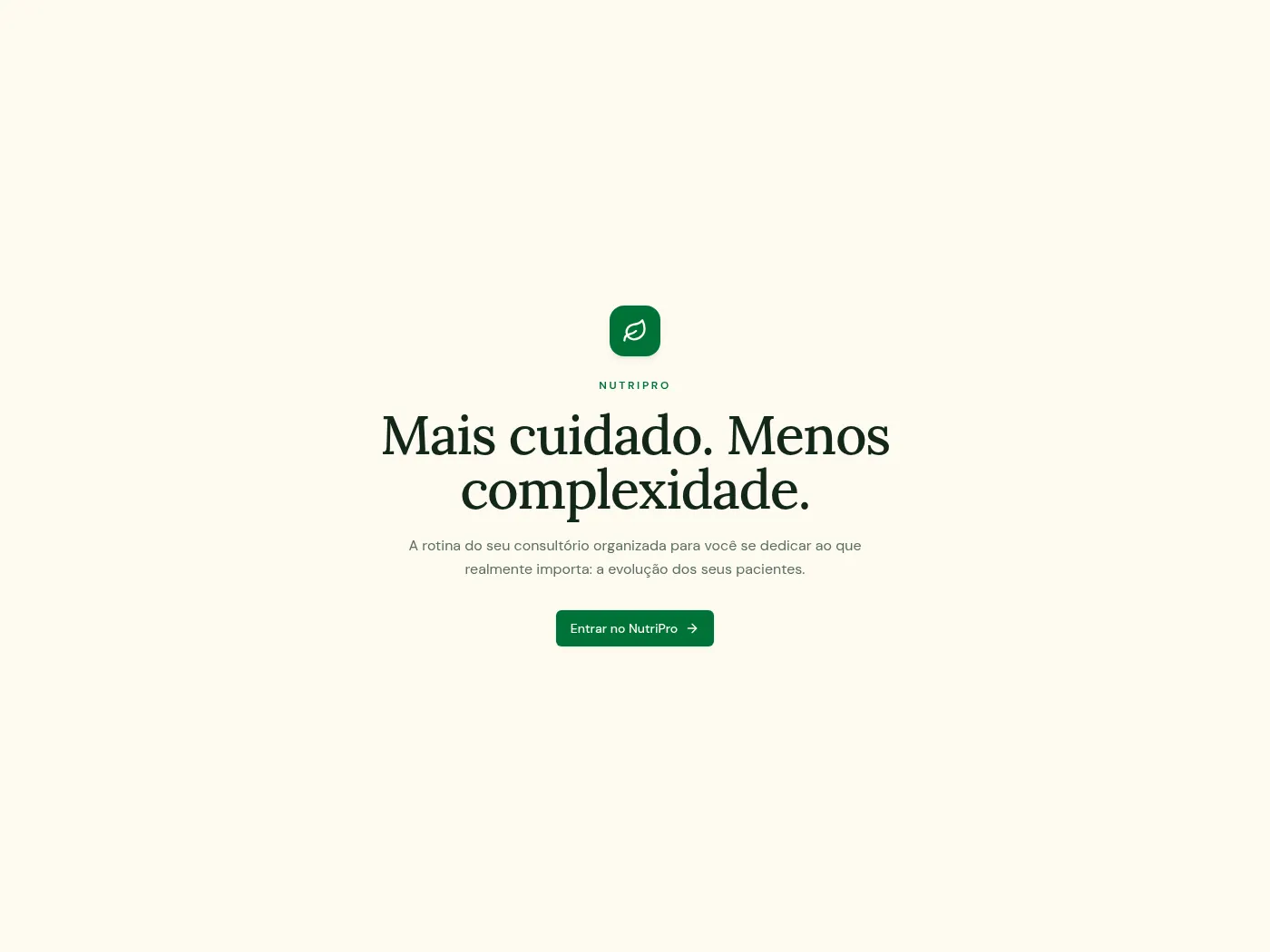 NutriPro Complete SaaS