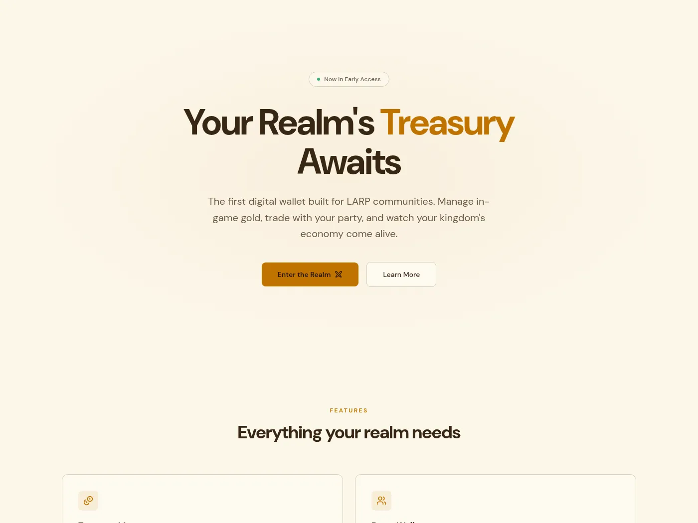 LARP Crypto Wallet