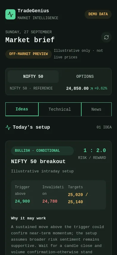 TradeGenius Mobile