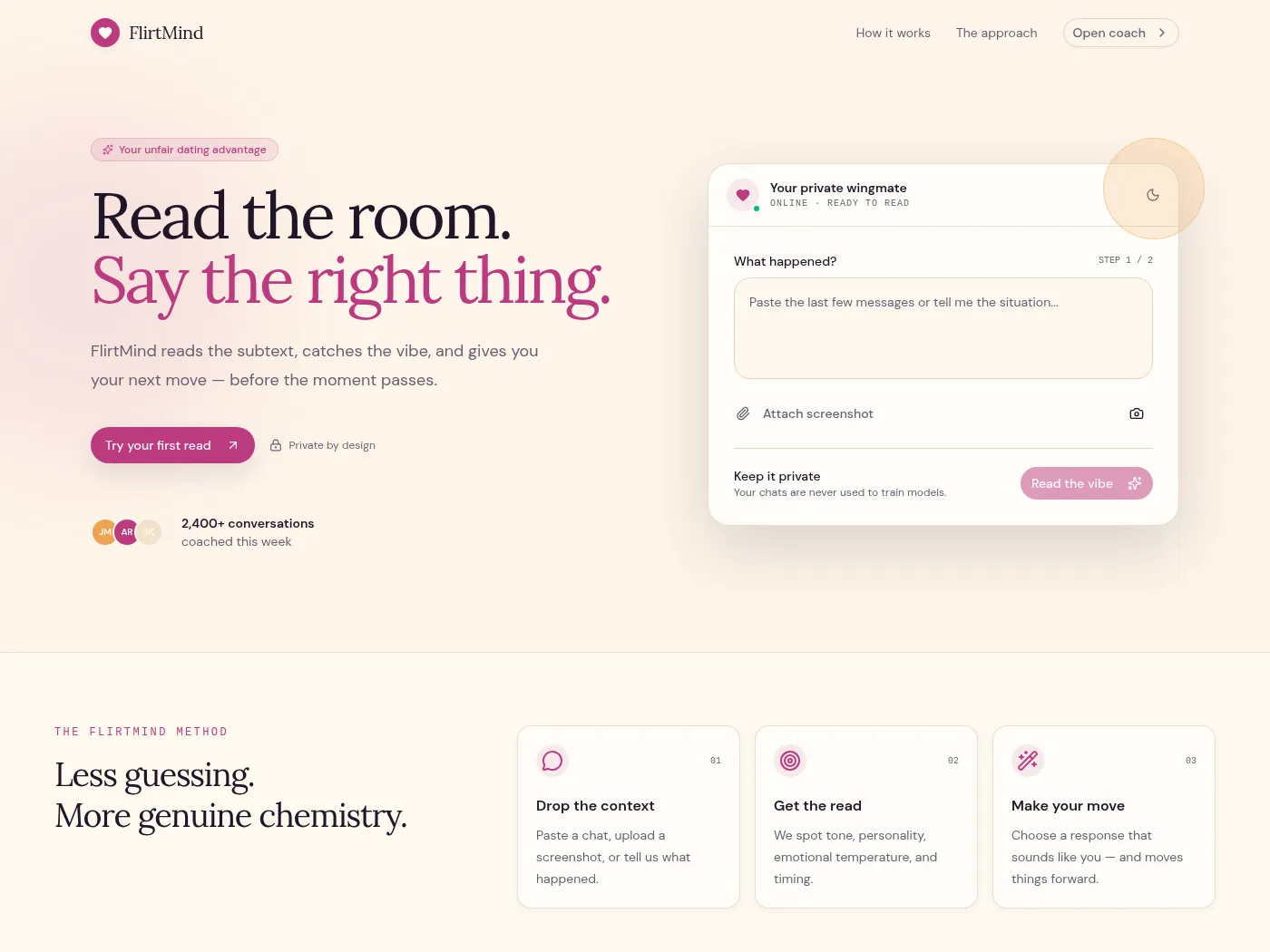 FlirtMind AI Coach