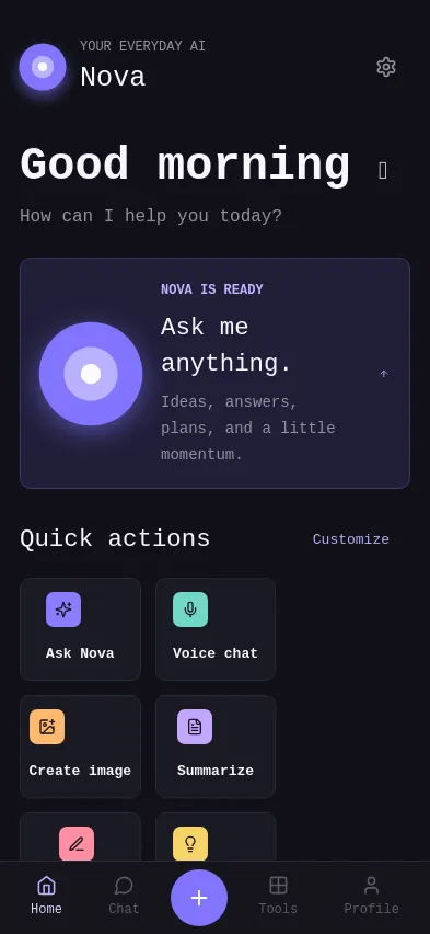 Nova AI Assistant