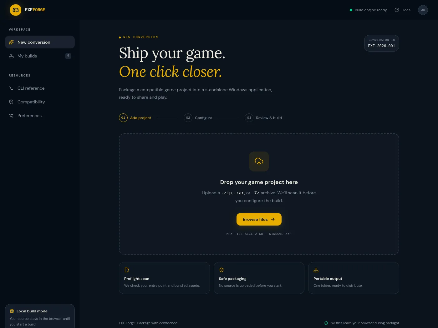 EXE Game Converter