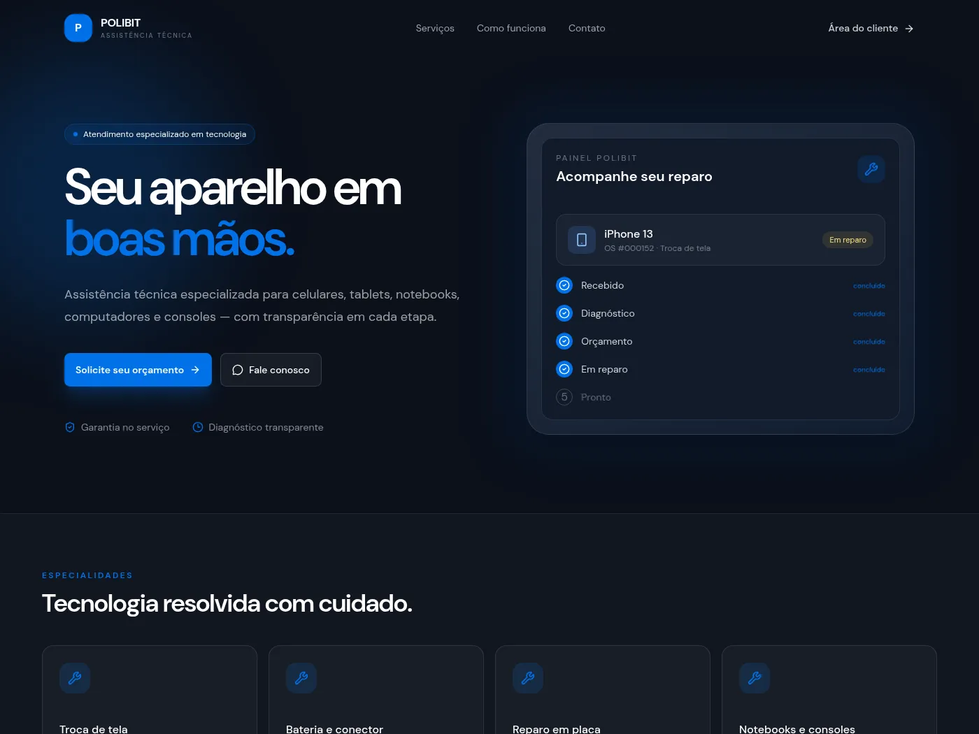 Polibit Assistência Web