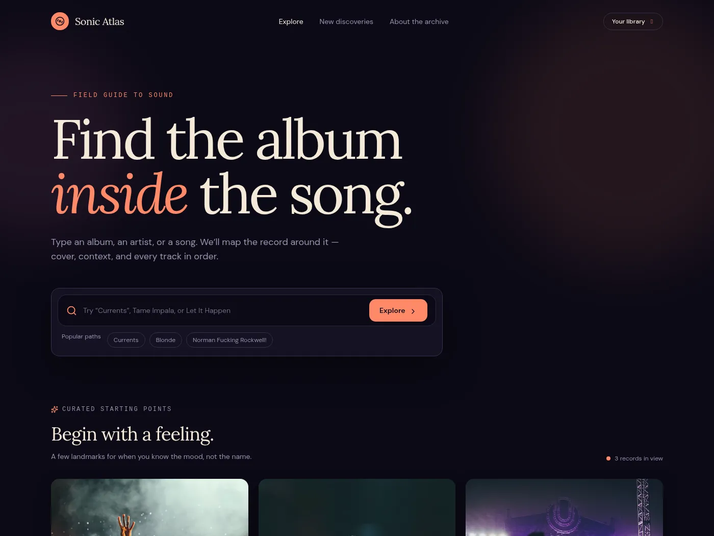 Album Explorer