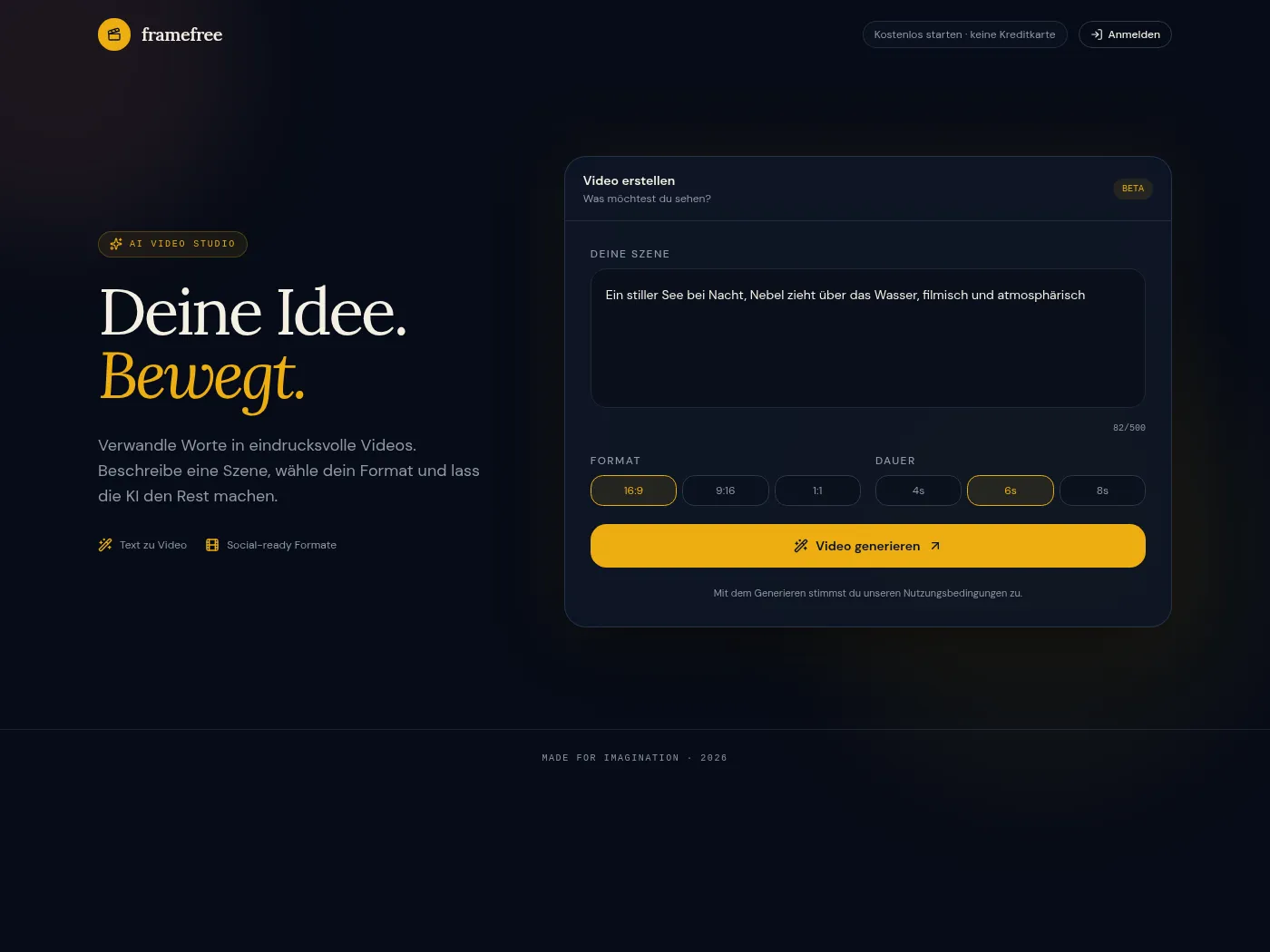 Free AI Video Maker