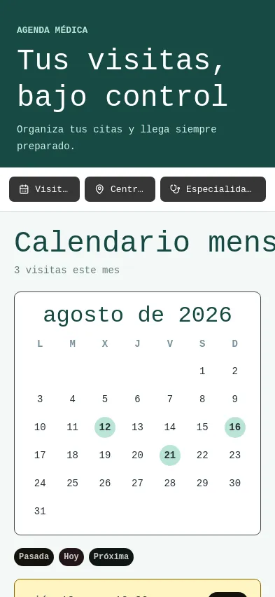 Agenda Médica Manager