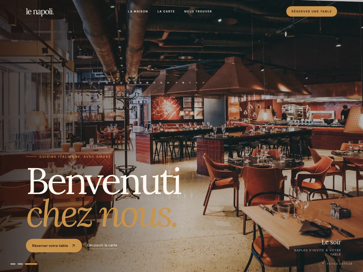 Le Napoli Reservations