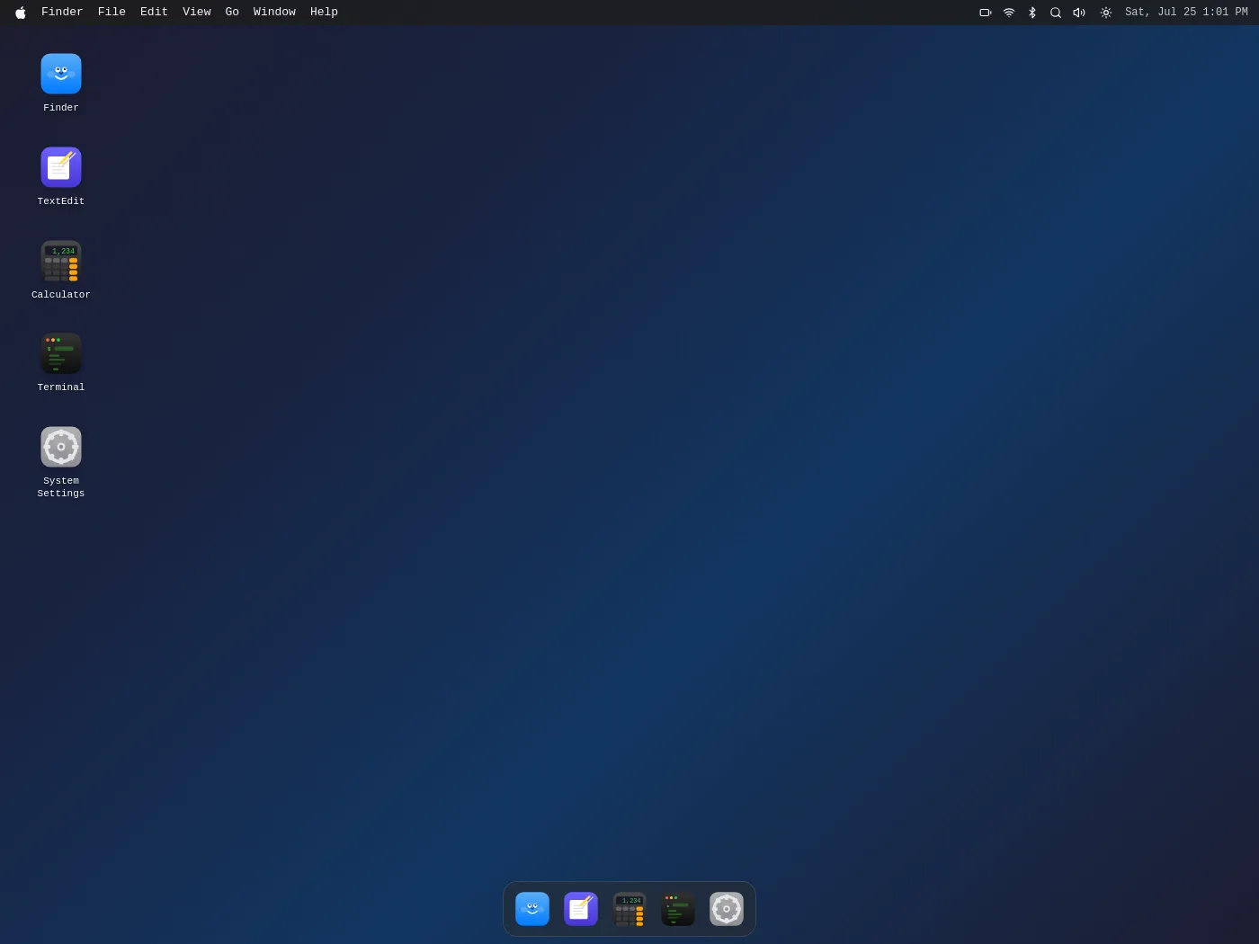 Mac OS Browser Sim