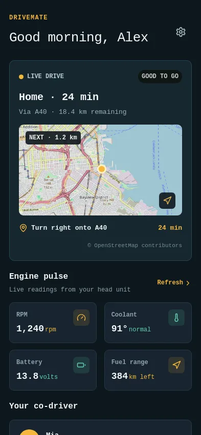 DriveMate Assistant