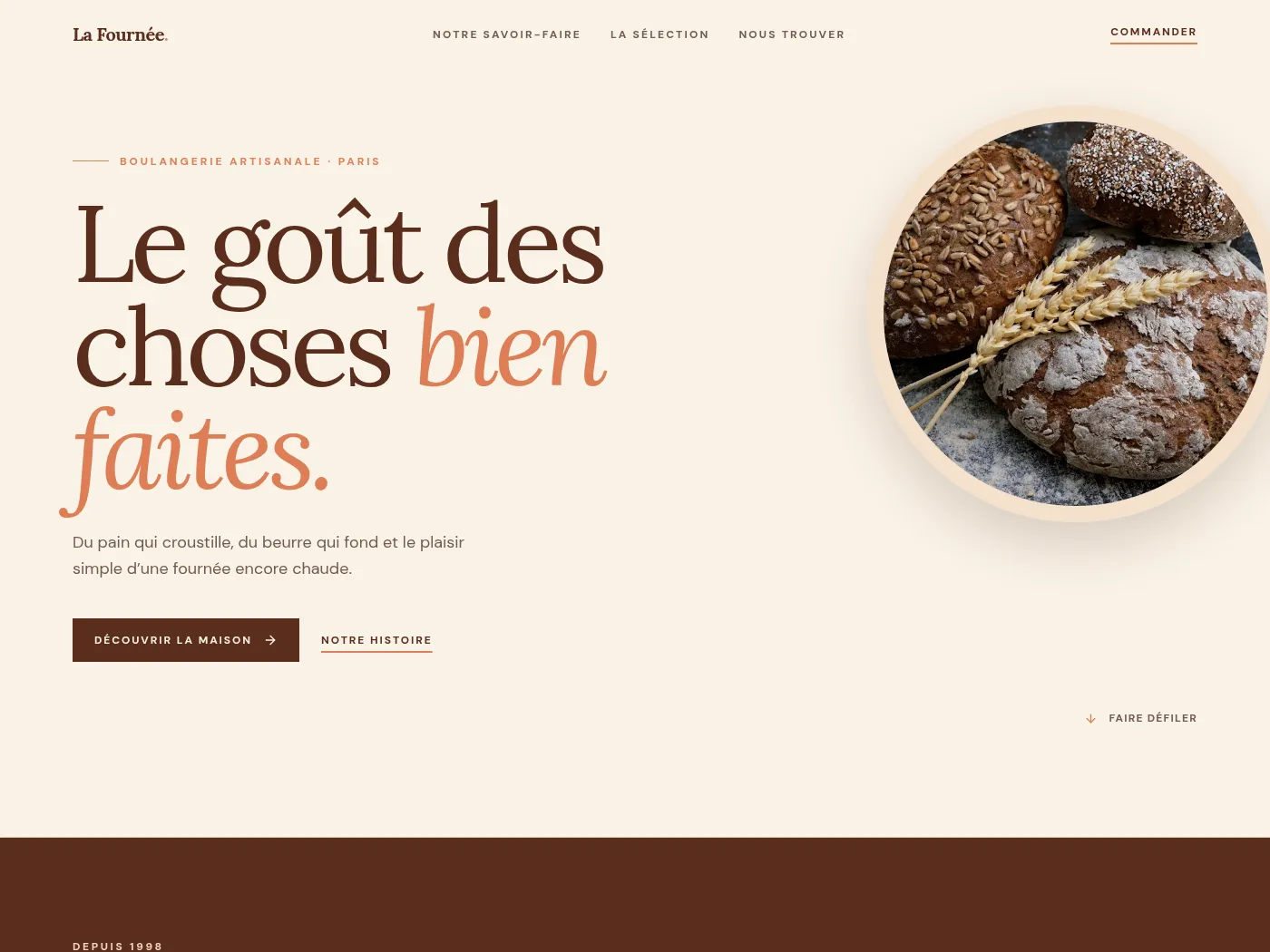 Boulangerie Vitrine Web