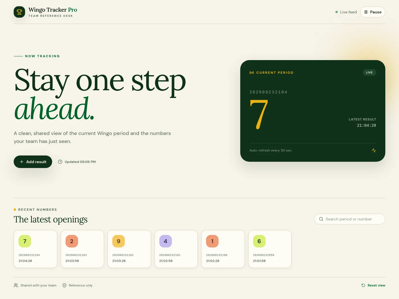 Wingo Tracker Pro