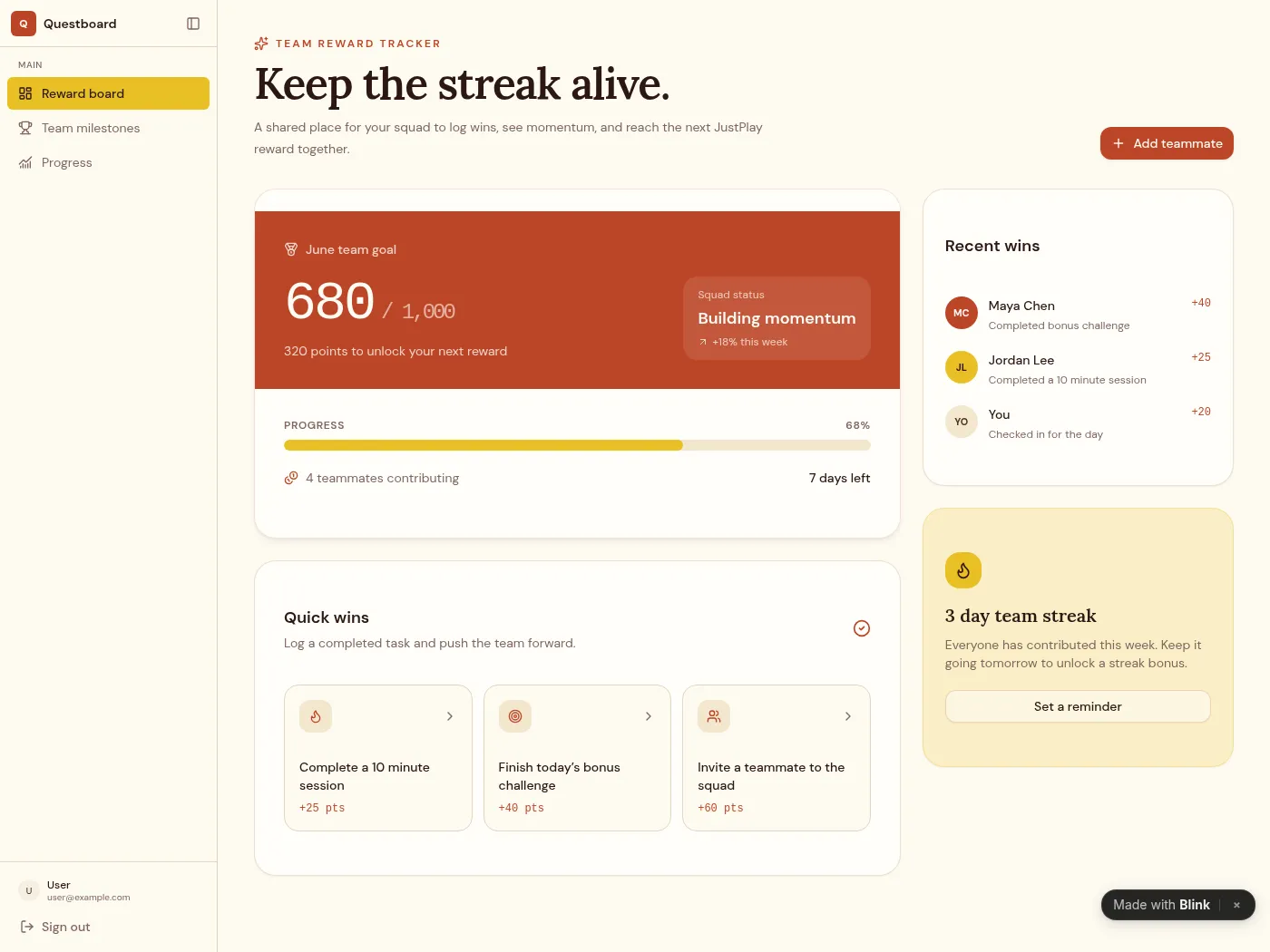 JustPlay Task Assistant