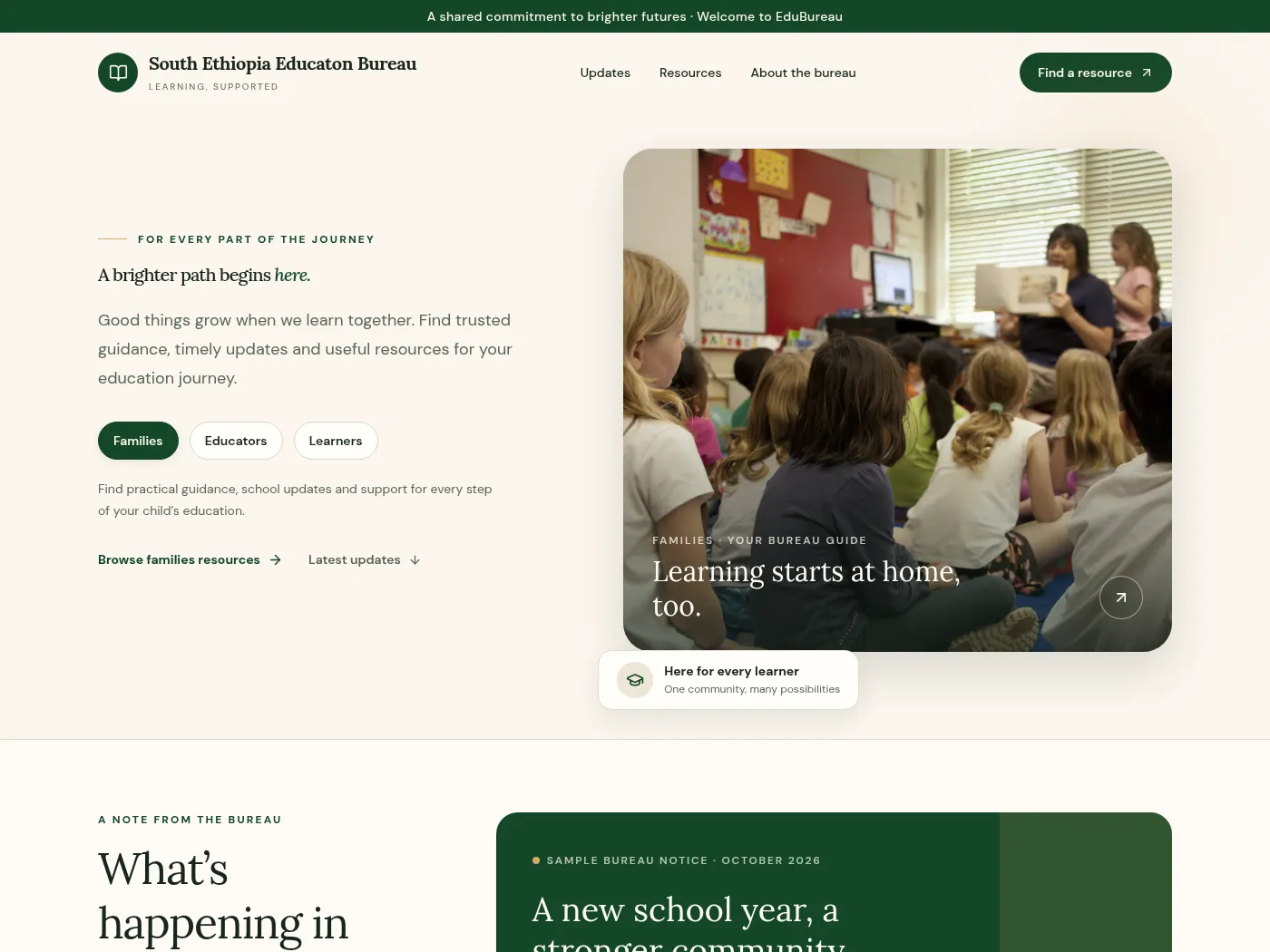 EduBureau Portal