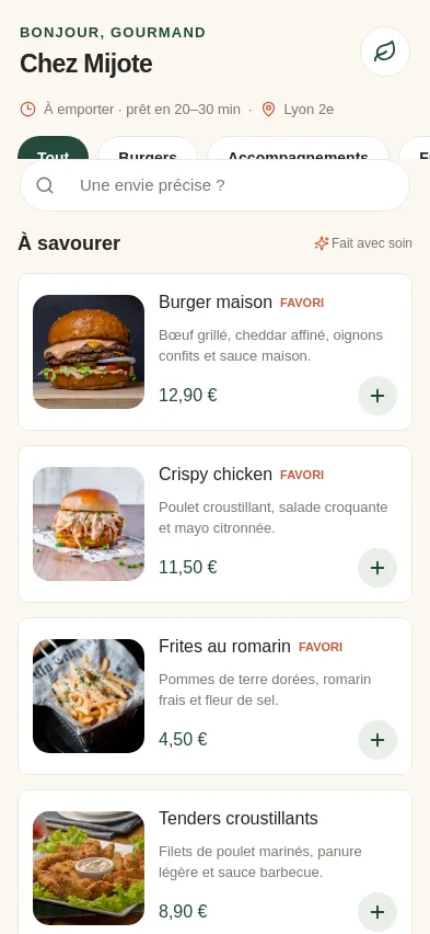 SnackOrder Mobile App