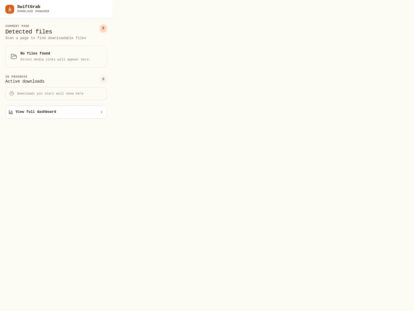 SwiftGrab Download Manager