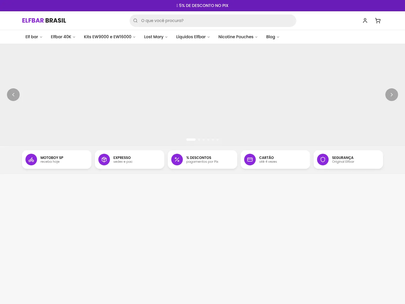 Elf Vape Brasil Site