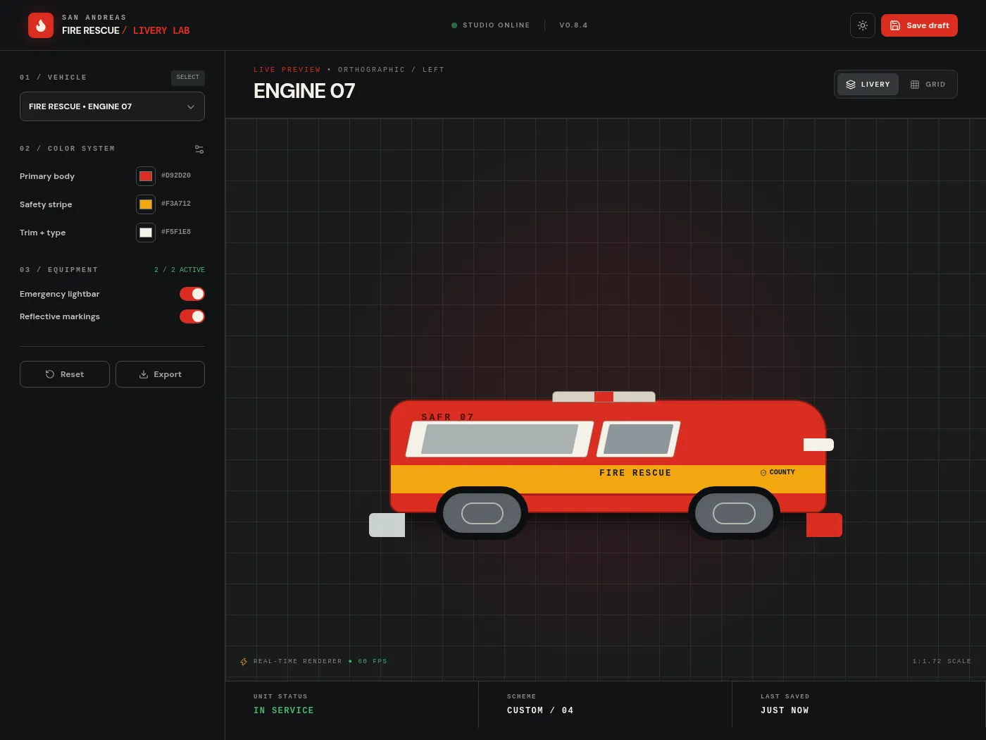 San Andreas Fire Livery