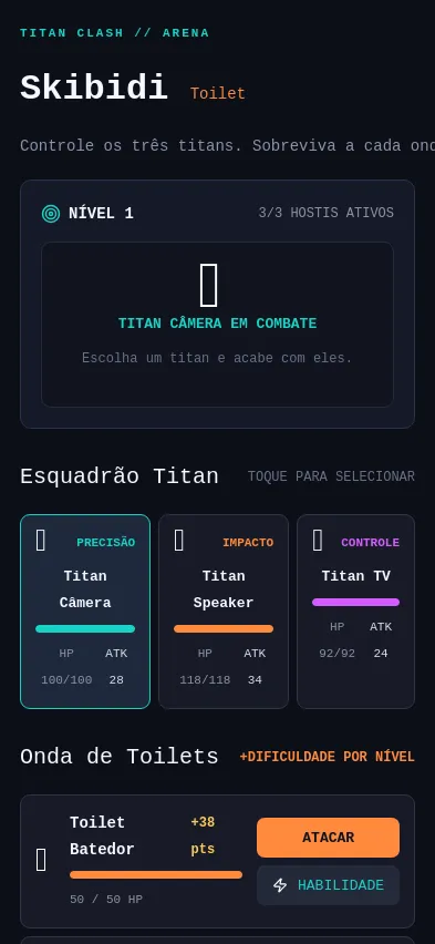Skibidi Titan Clash