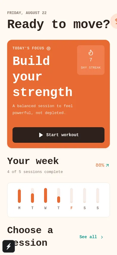 FitLife Mobile Coach