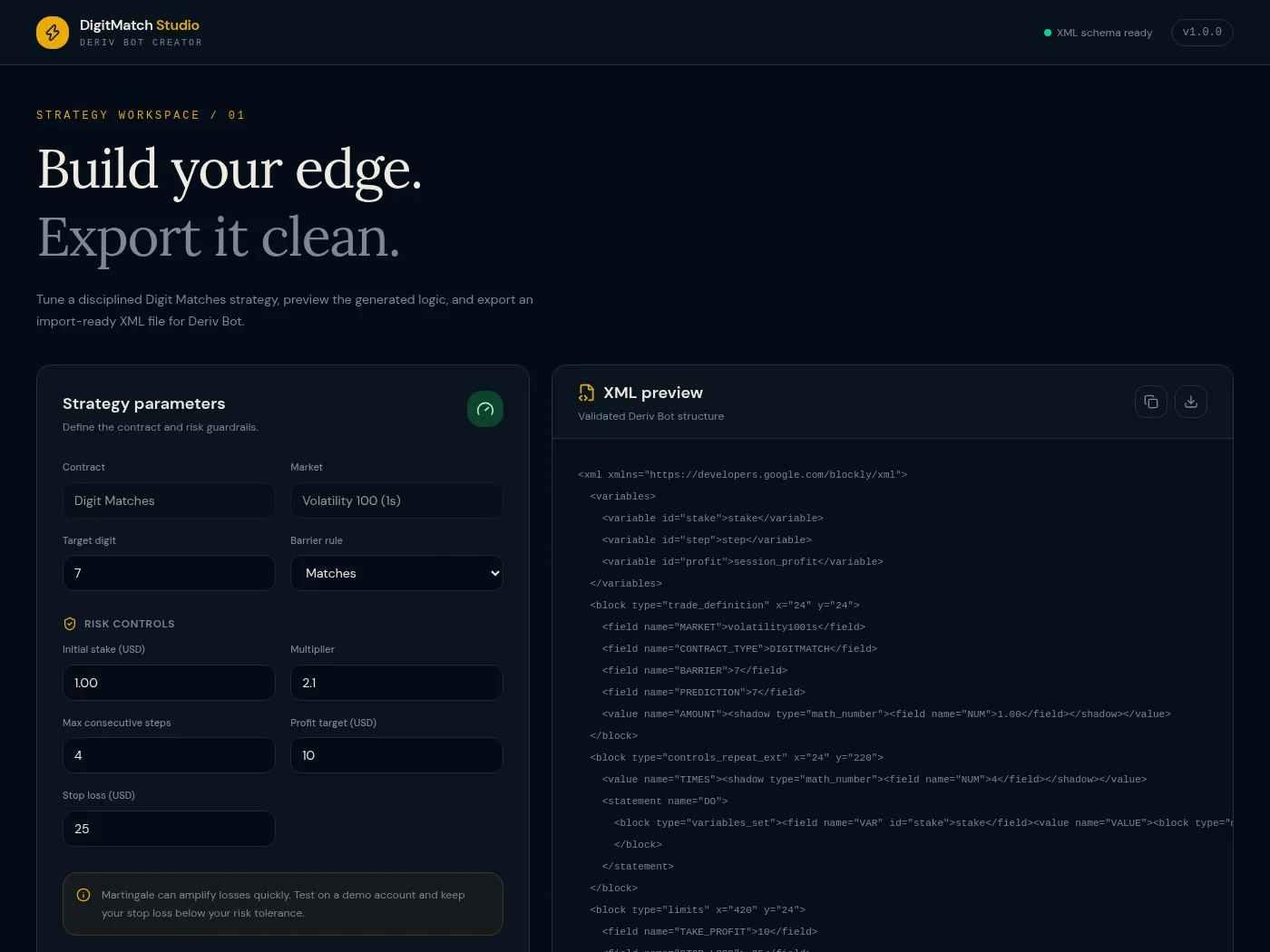 DigitMatch Bot Creator