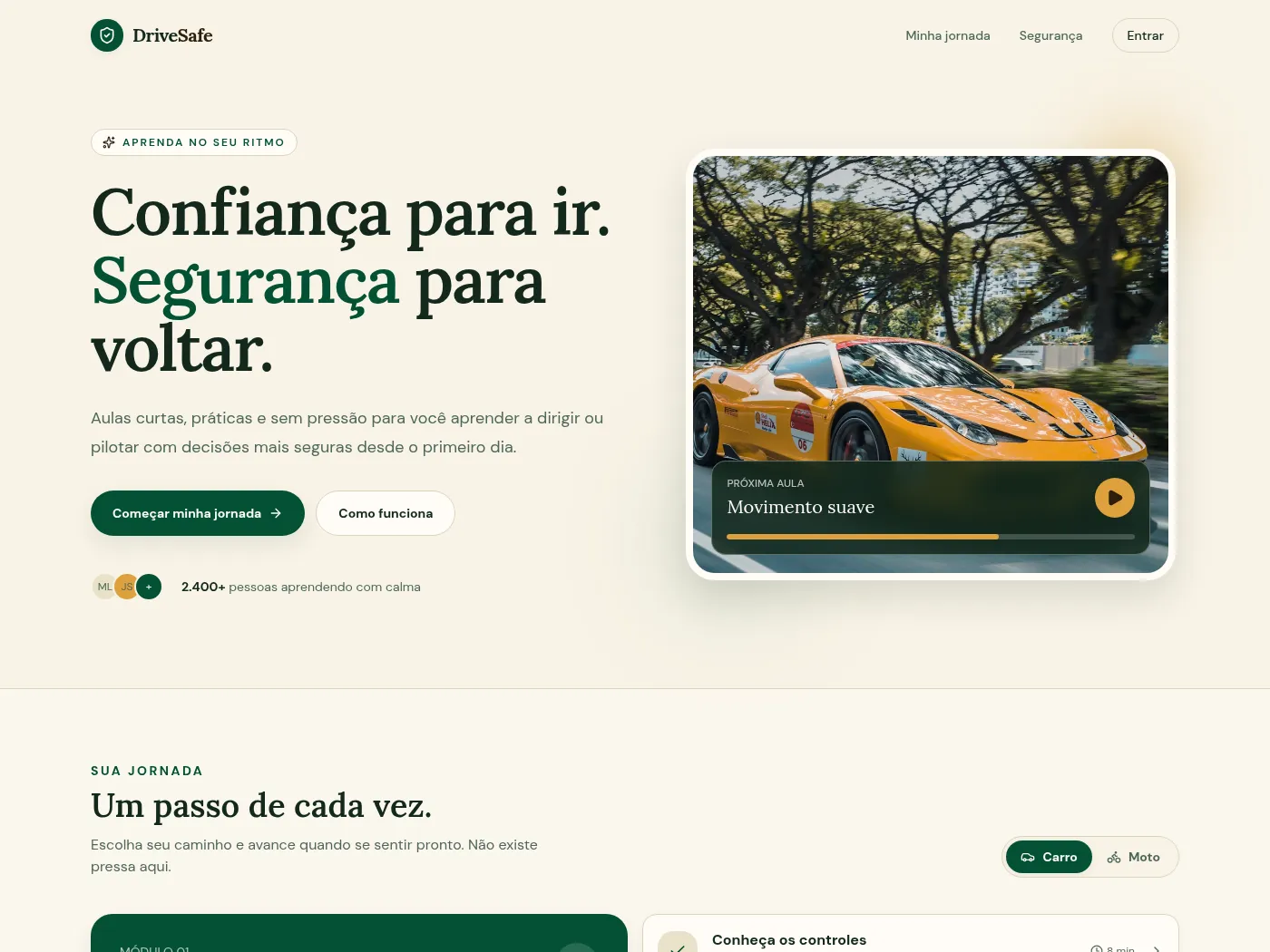 DriveSafe Learning App