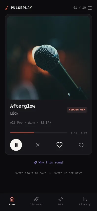 PulsePlay Music Discovery