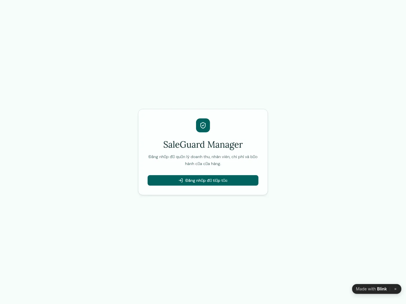 SaleGuard Manager