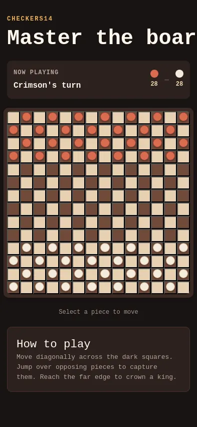 Checkers14 Master