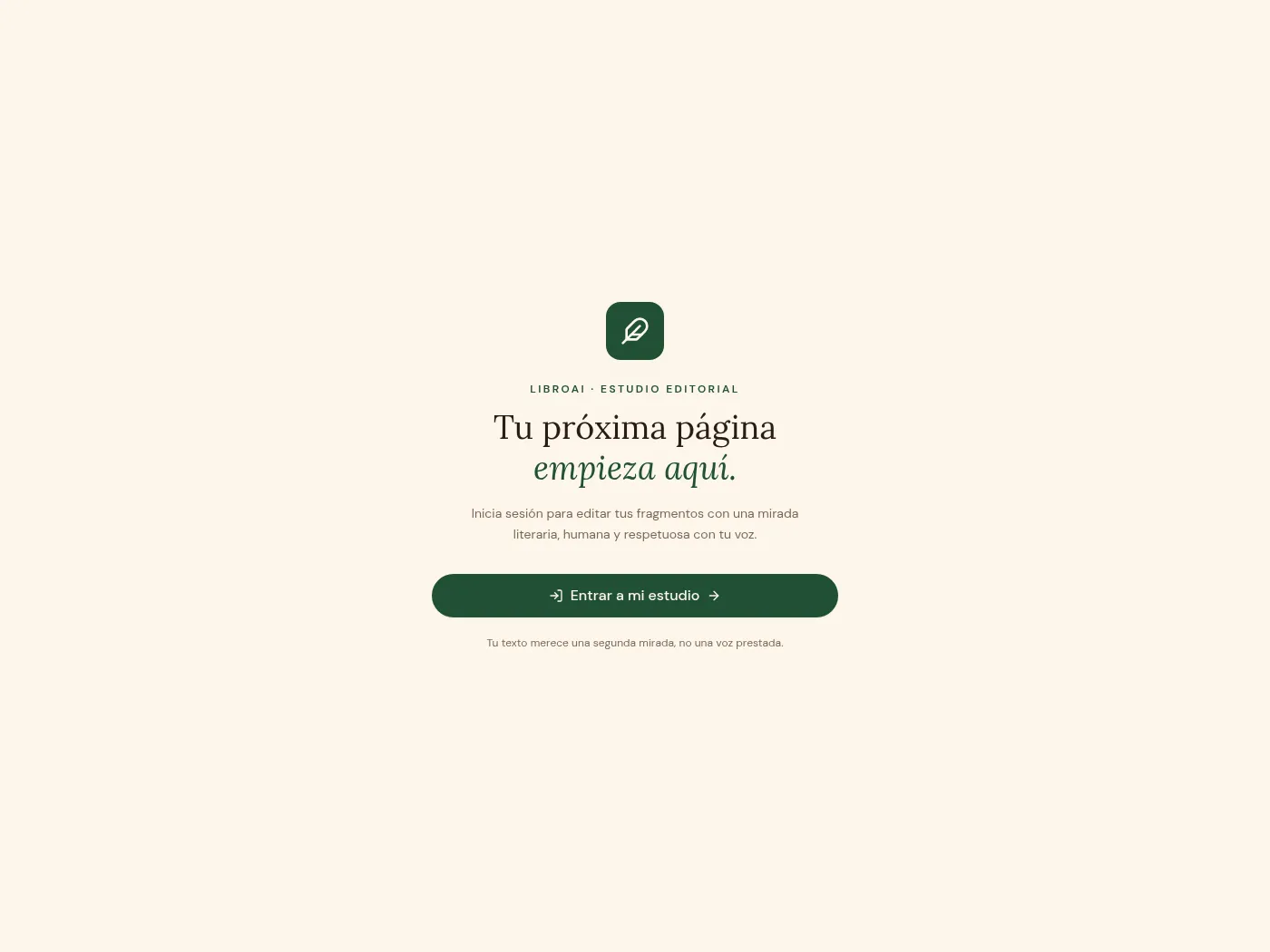 LibroAI Editor