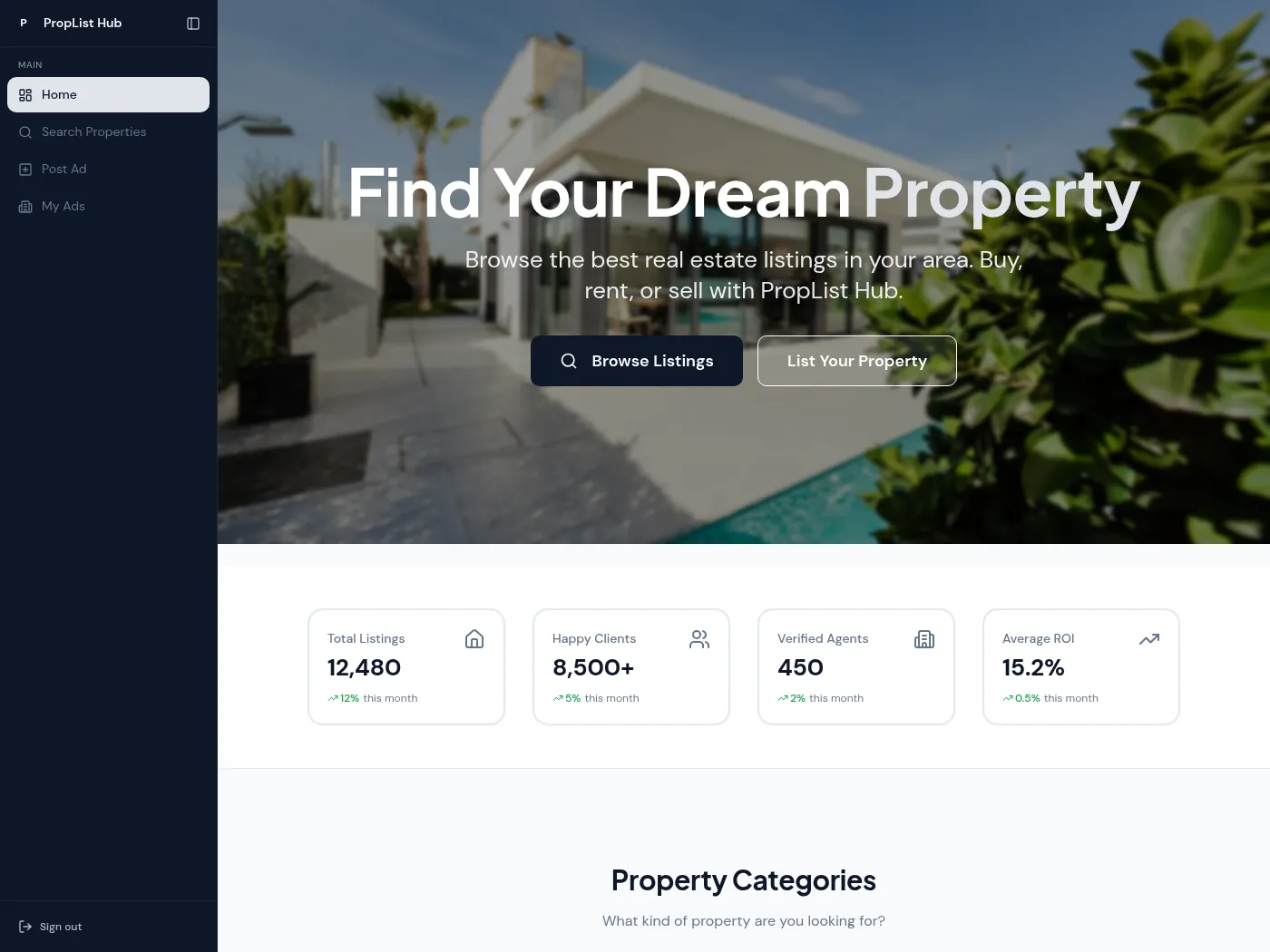 PropList Hub