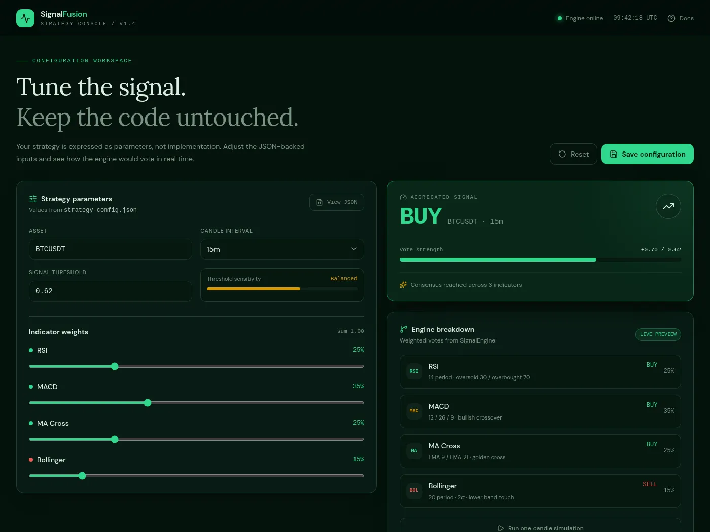 SignalFusion Website