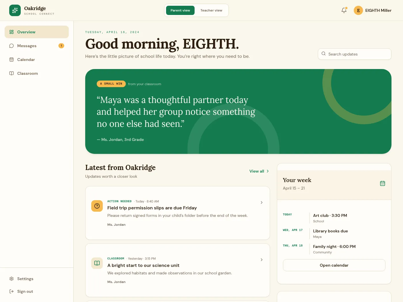 School Connect Portal