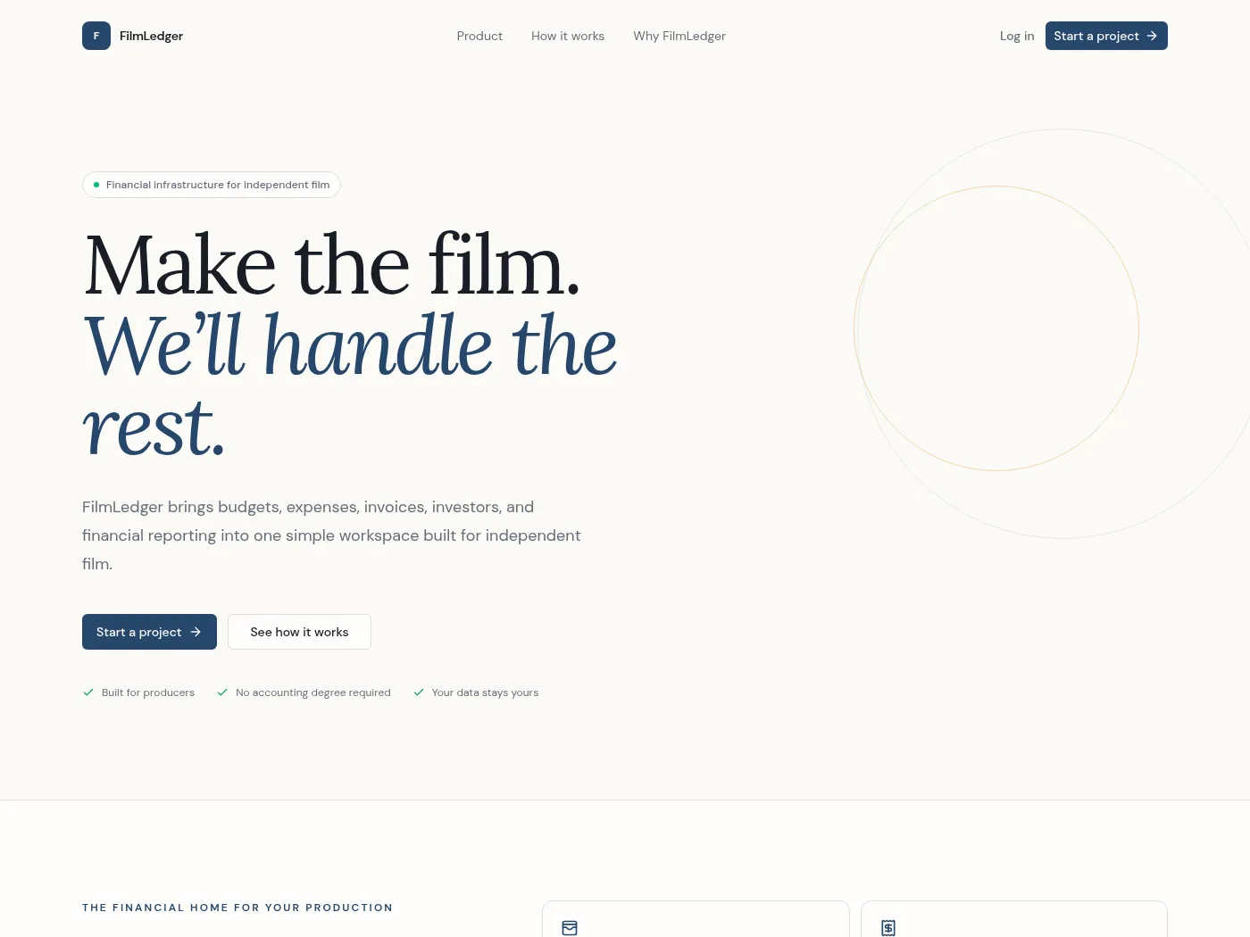 FilmLedger MVP