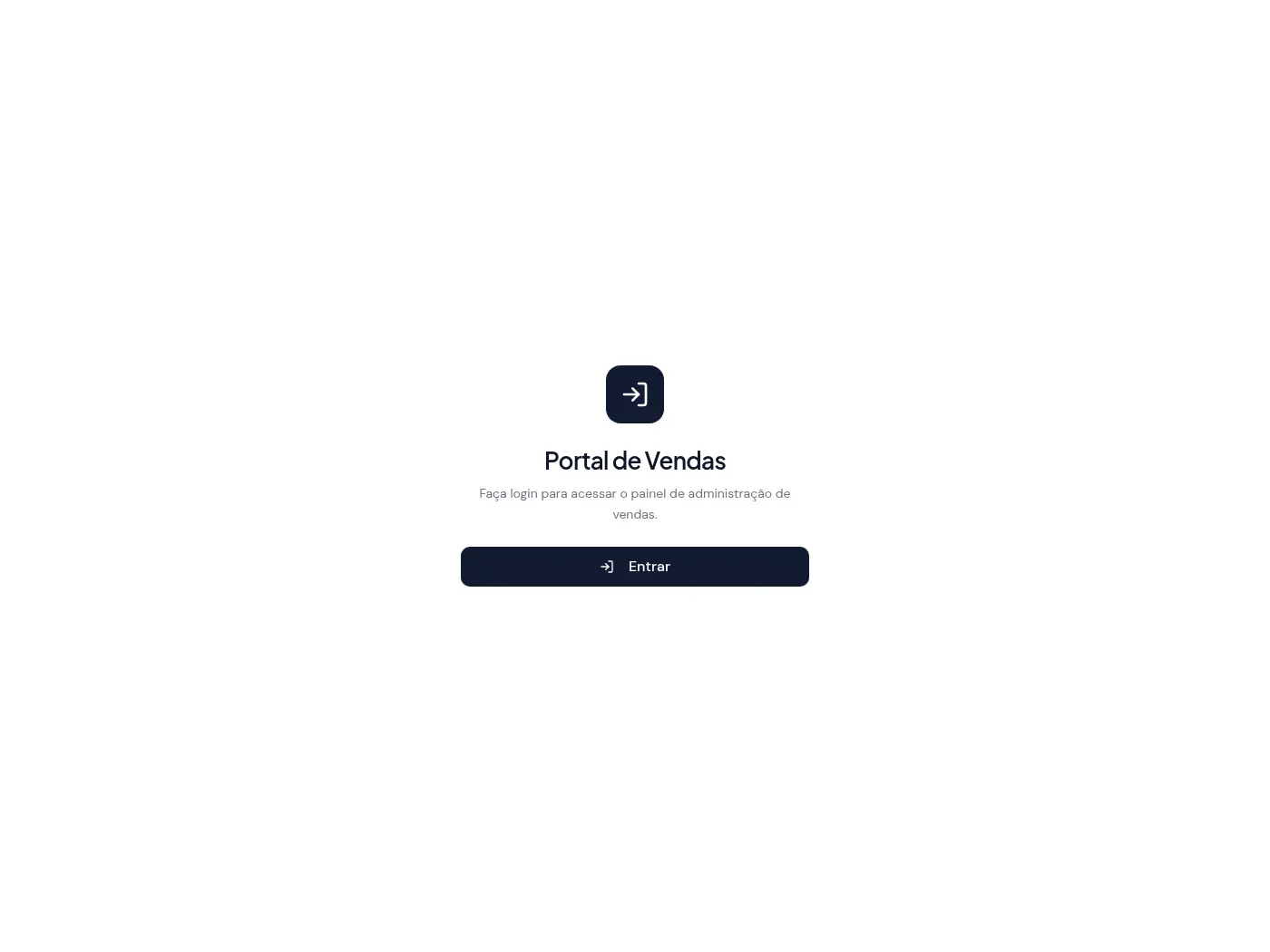 Sales Admin Portal
