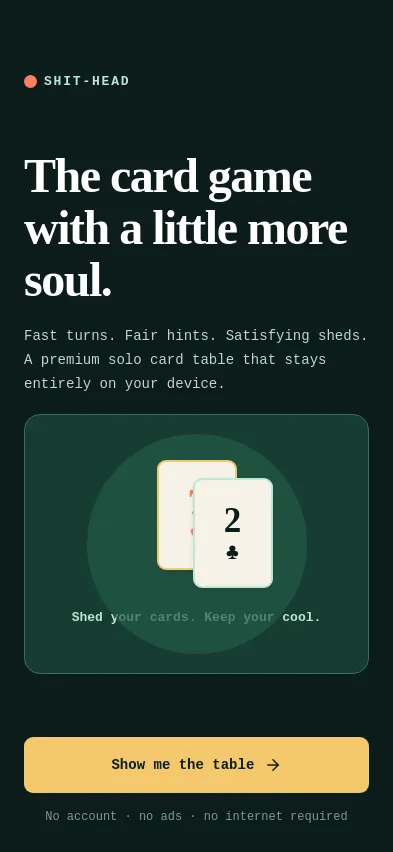 SHed Card Game Deluxe