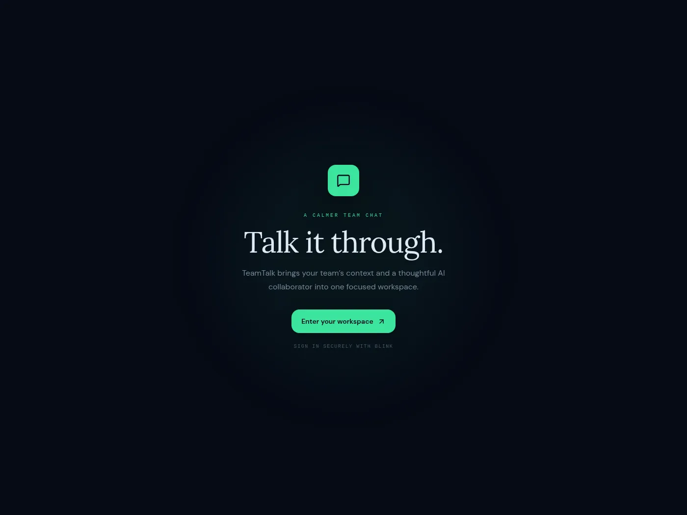 TeamTalk AI Chat