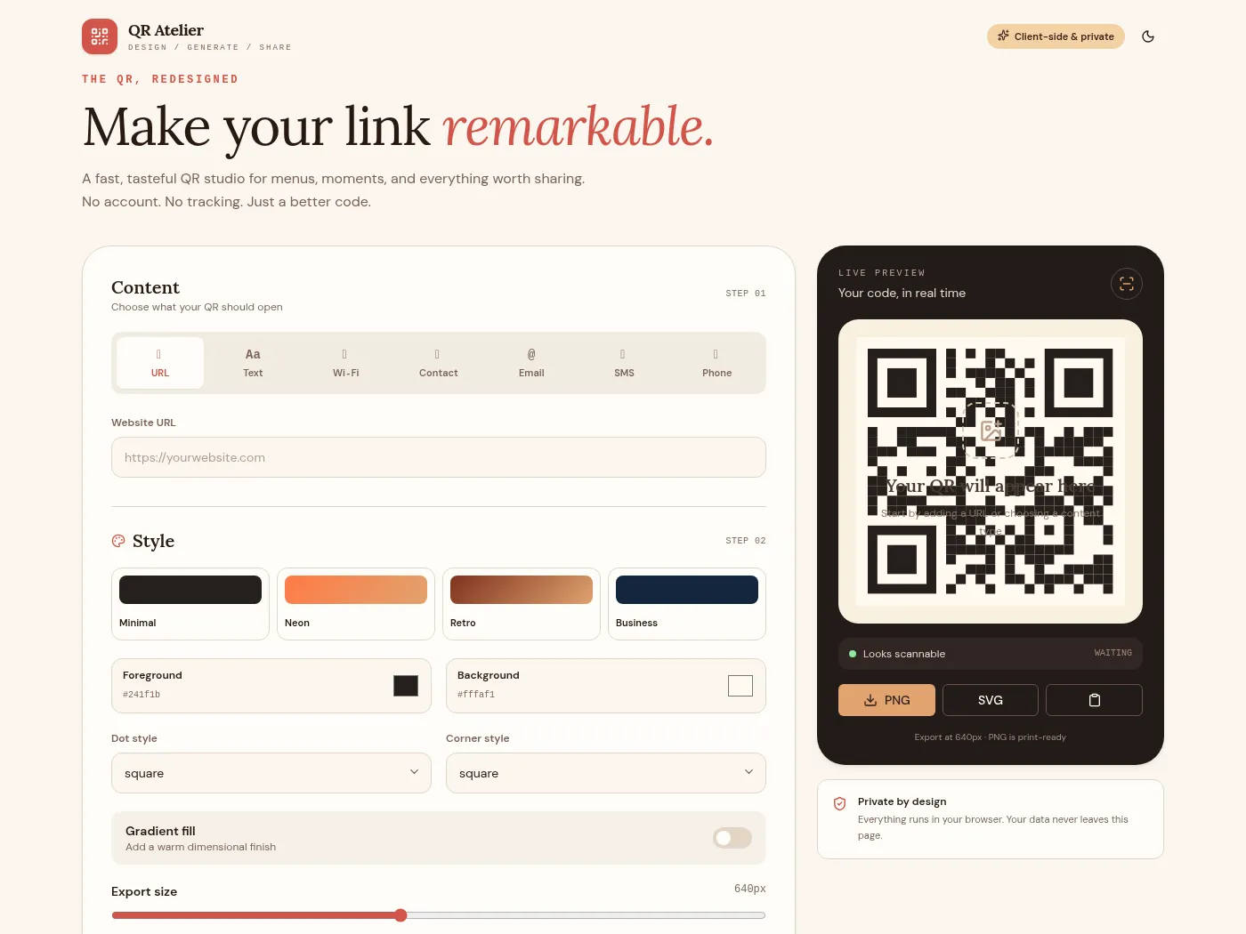 QR Designer Studio