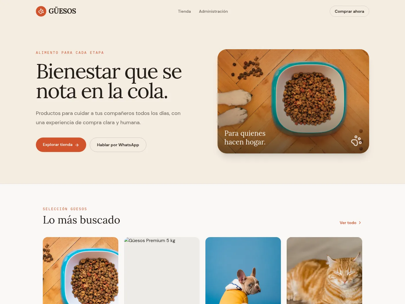 GÜESOS Web & CRM Launch