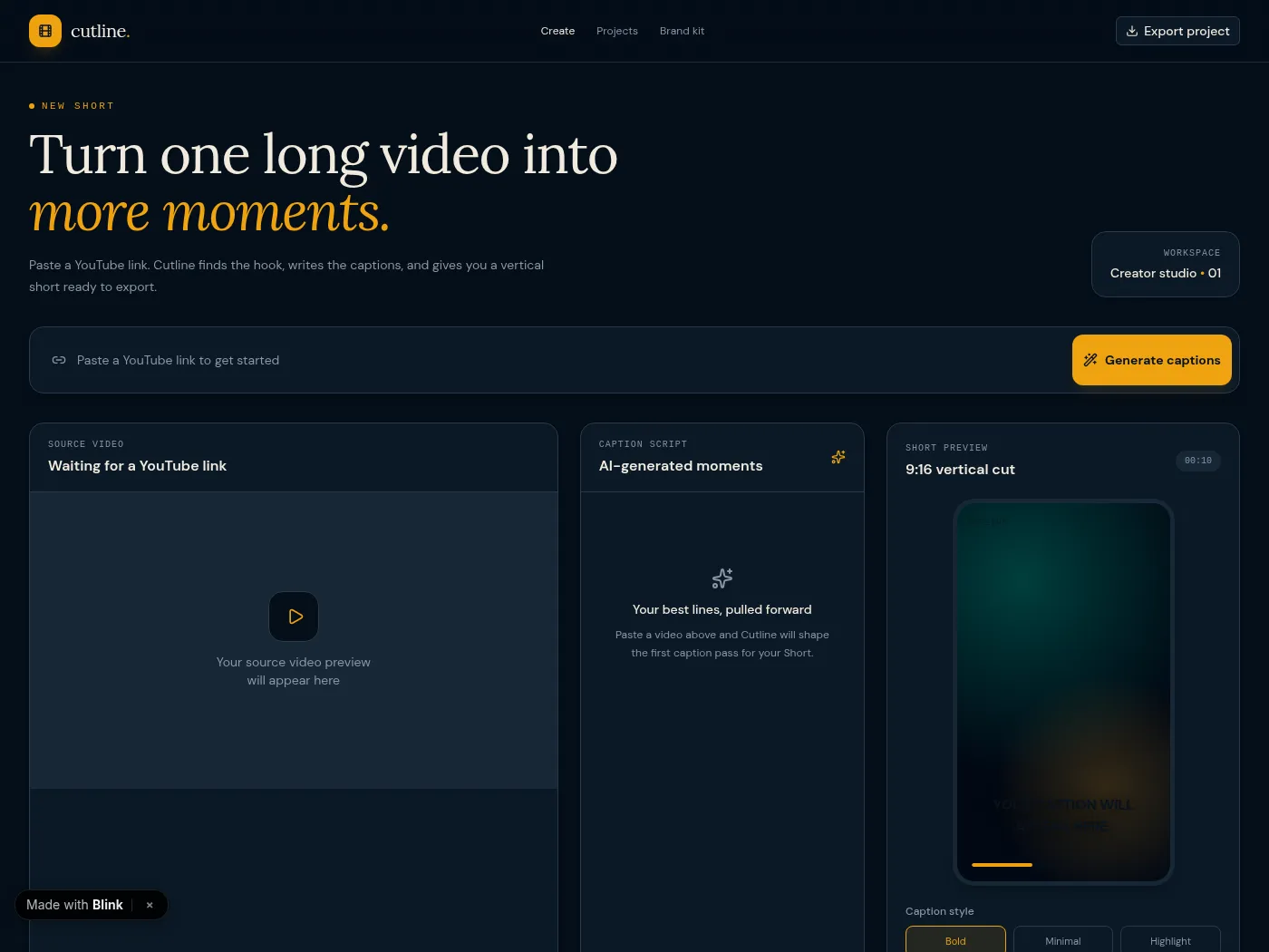 YT Shorts Maker