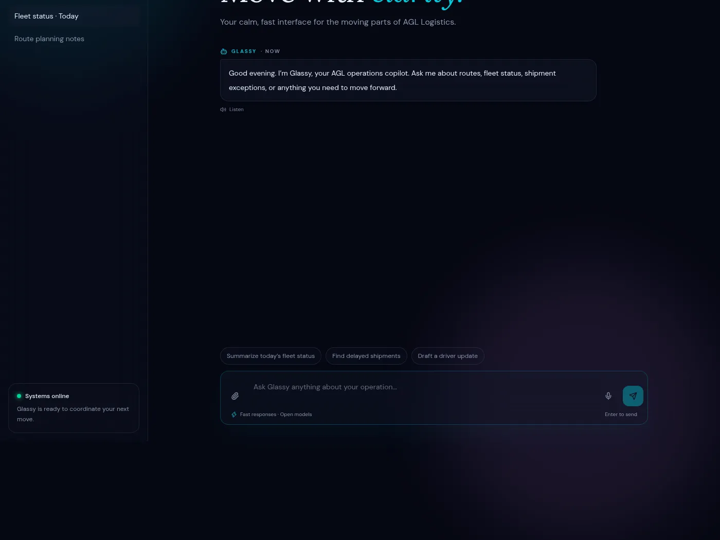 Glassy AI Assistant