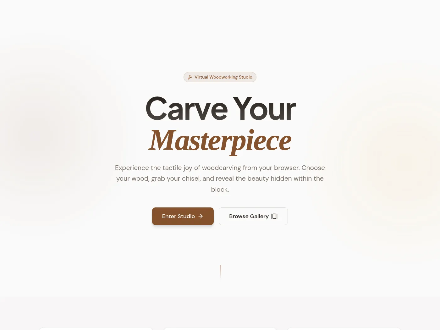 WoodCarve Online Studio