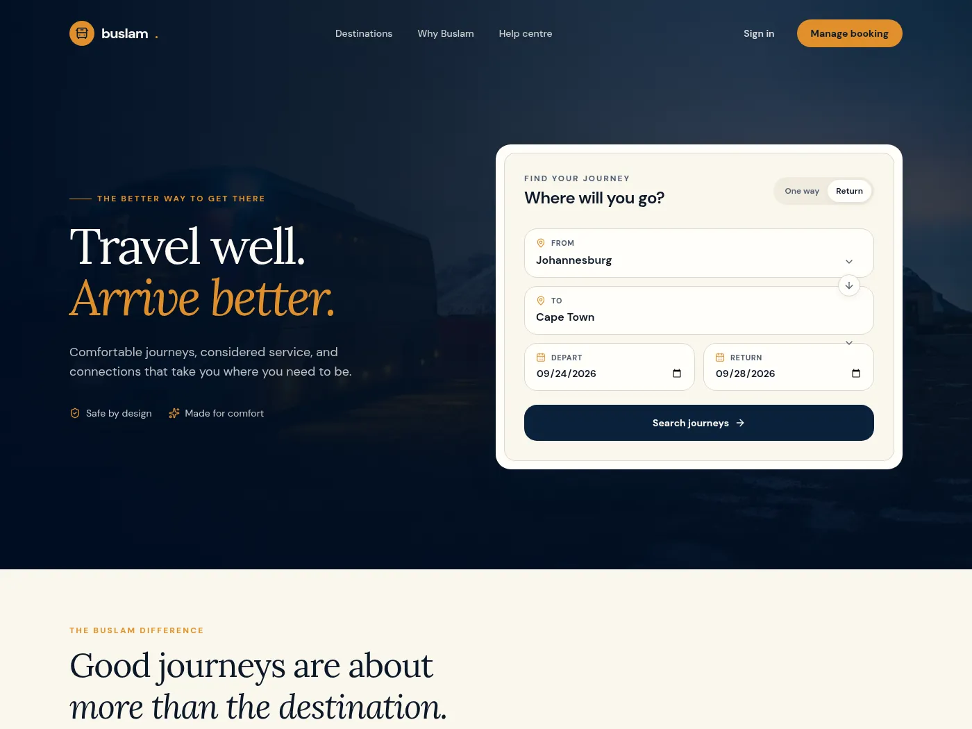 Buslam Redesign