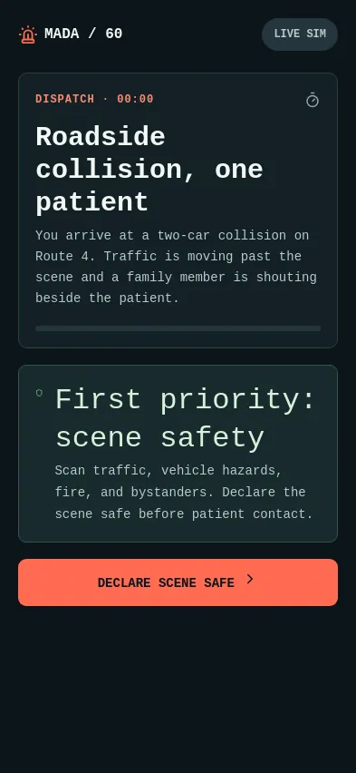 MADA Real-Time Simulator