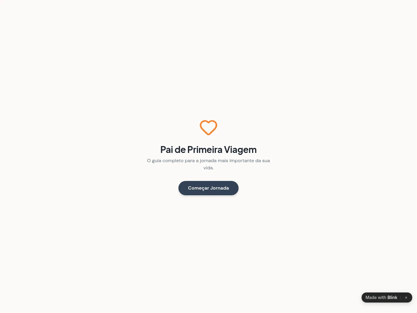 Pai de Primeira Viagem