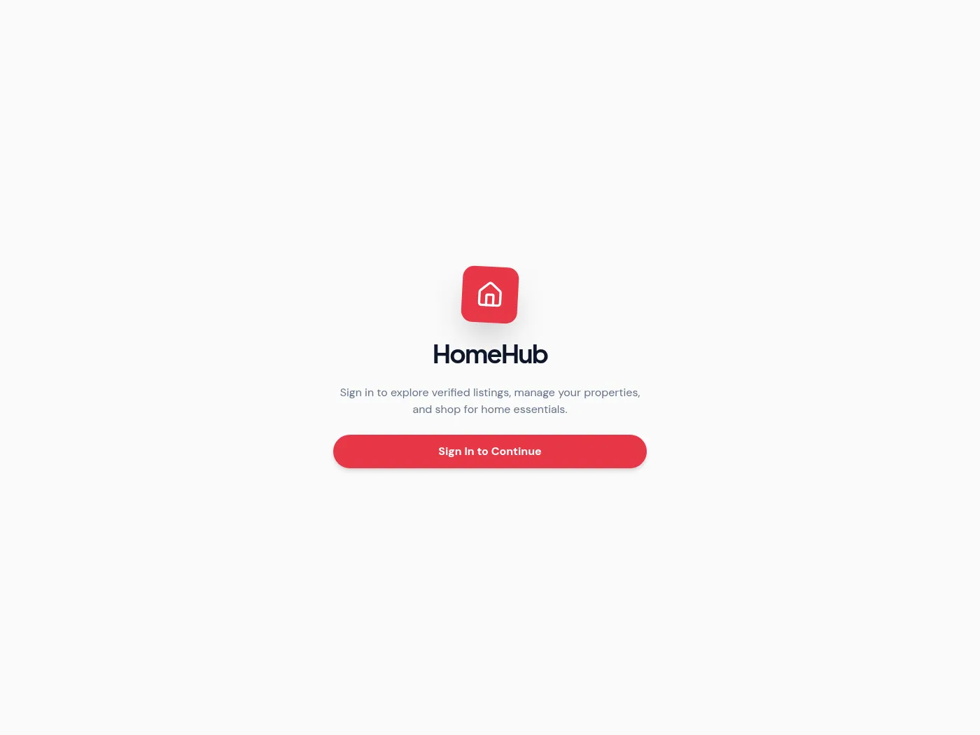 HomeHub Platform