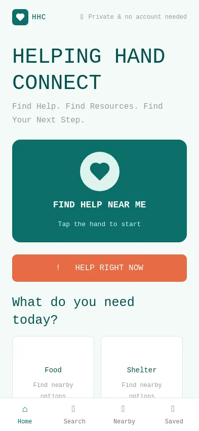 Helping Hand Connect Mobile