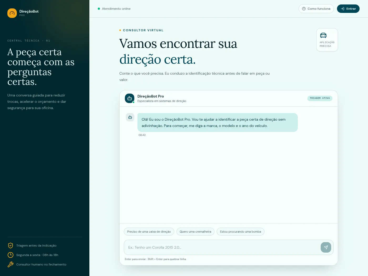 DireçãoBot Pro