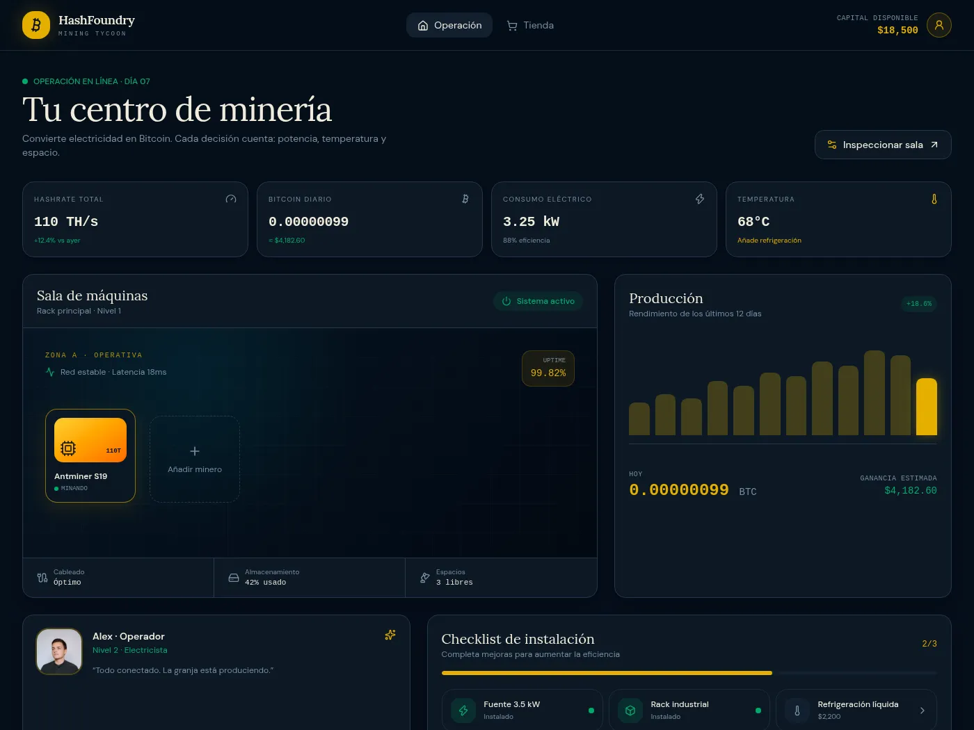 Bitcoin Mining Tycoon
