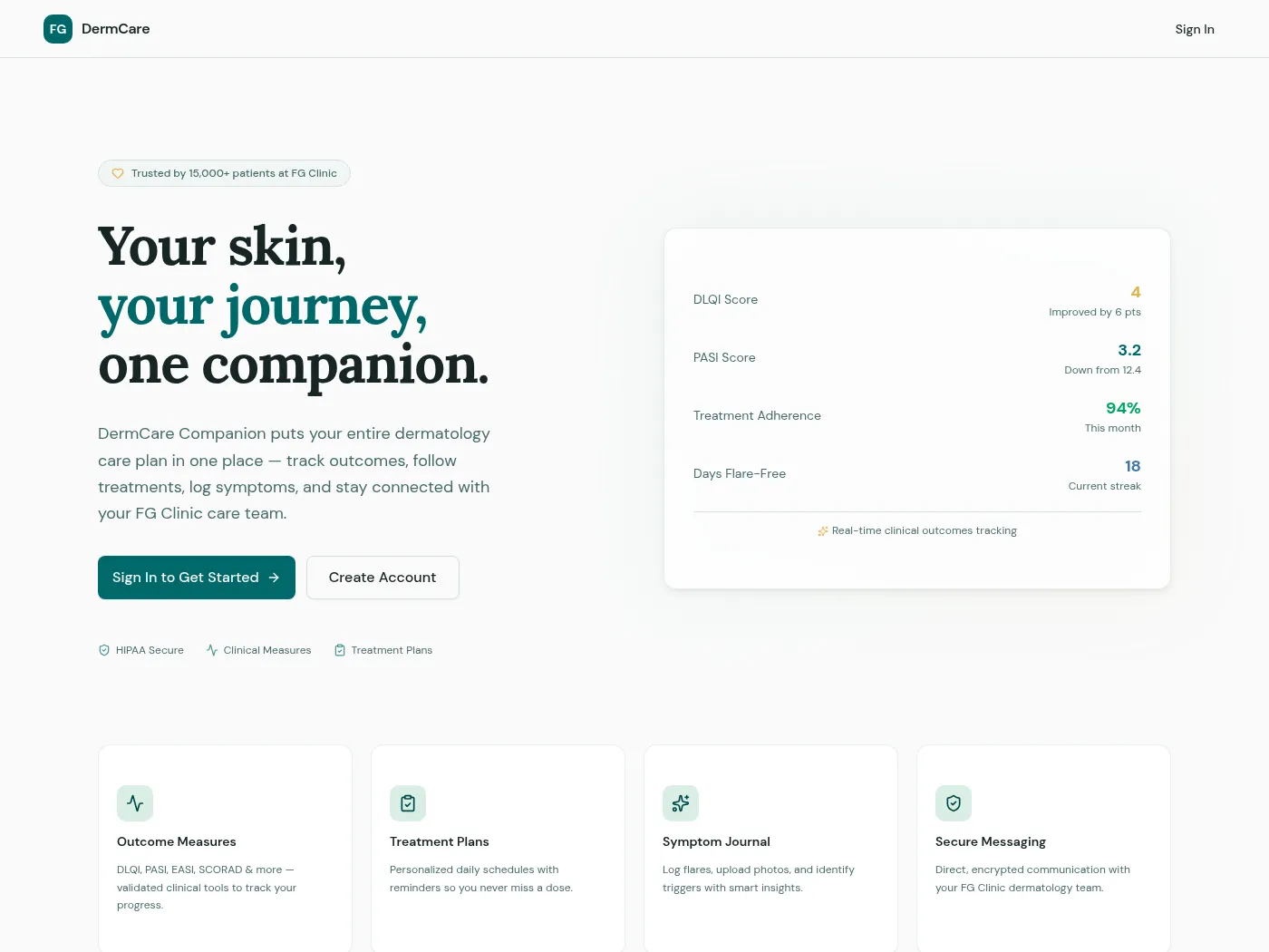 DermCare Companion Portal